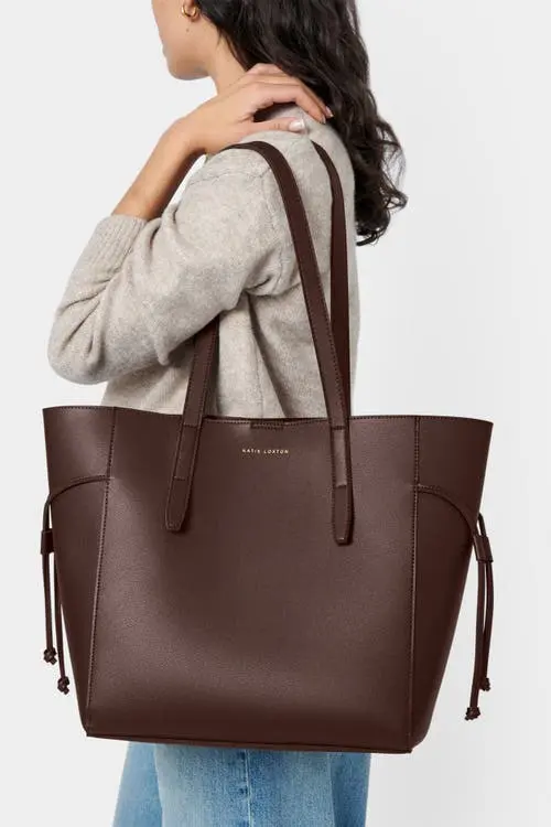 KATIE LOXTON Ashley Tote Bag - Chocolate
