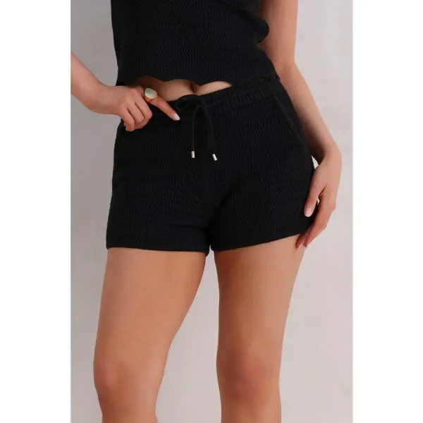 KADA Open Knit Shorts - Ink