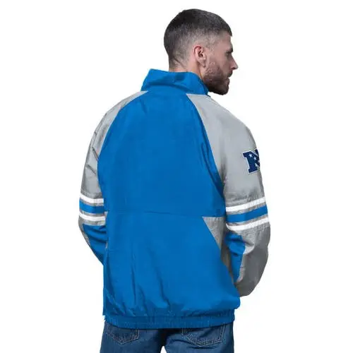 STARTER Detroit Lions Prospect Half-zip Pullover
