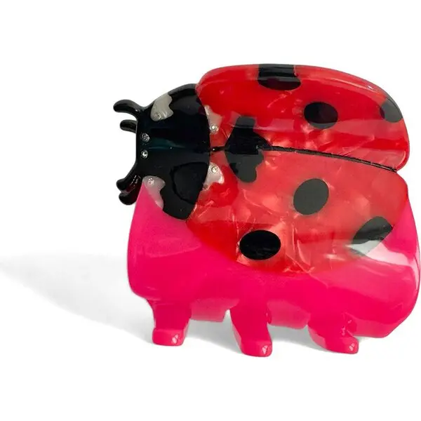 CENTINELLE Ladybug Hair Claw Clip - Pink