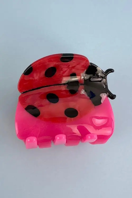 CENTINELLE Ladybug Hair Claw Clip