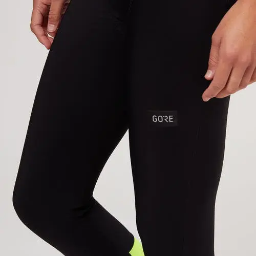 GOREWEAR Progress Thermo Bib Tights - Black/neon Yellow