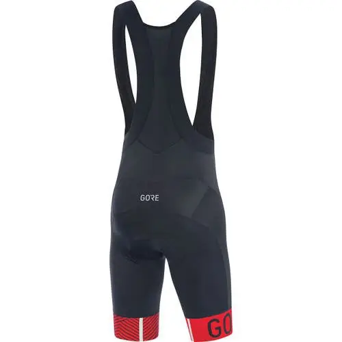 GOREWEAR C5 Optiline Bib Shorts - Black/red