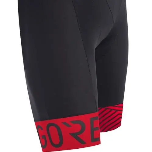 GOREWEAR C5 Optiline Bib Shorts - Black/red