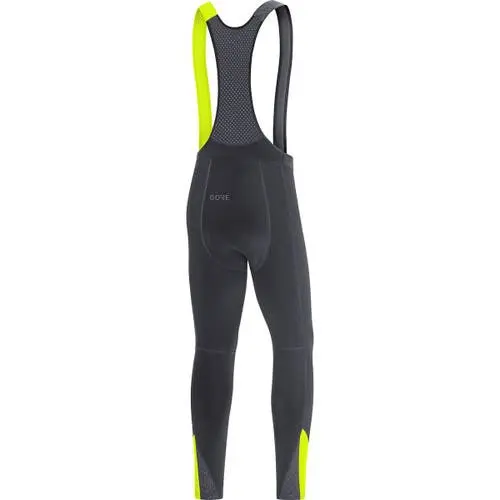 GOREWEAR C5 Thermo Bib Tights - Black/neon Yellow