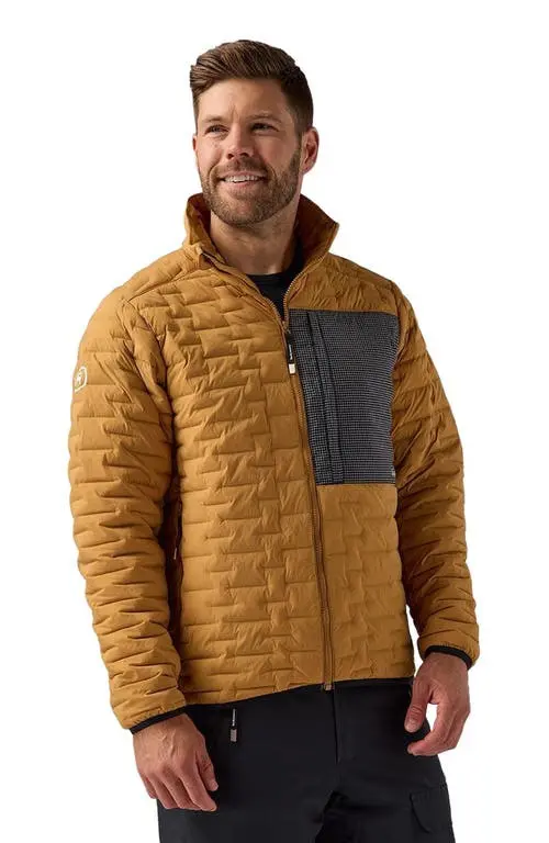 BACKCOUNTRY Peale Primaloft Stitch-free Baffle Stretch Jacket - Bistre