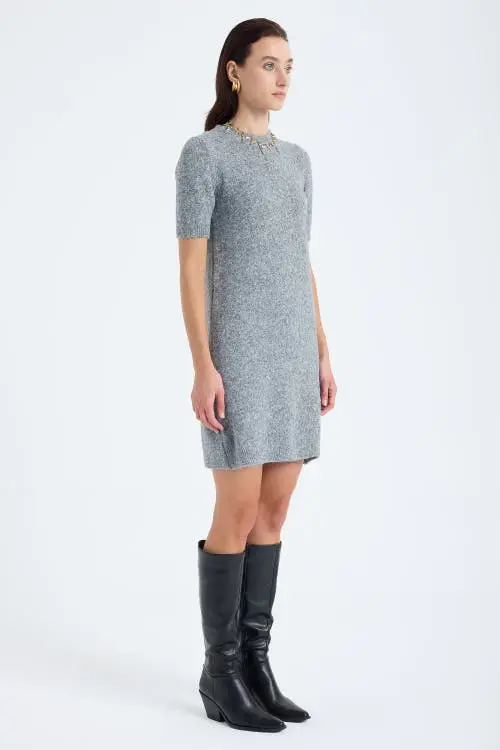MONLICIA Rune Short Sleeve Knit Dress