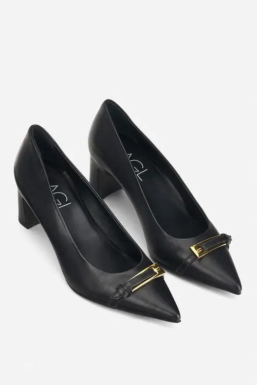 Agl Didi Cap-toe Pumps - Black