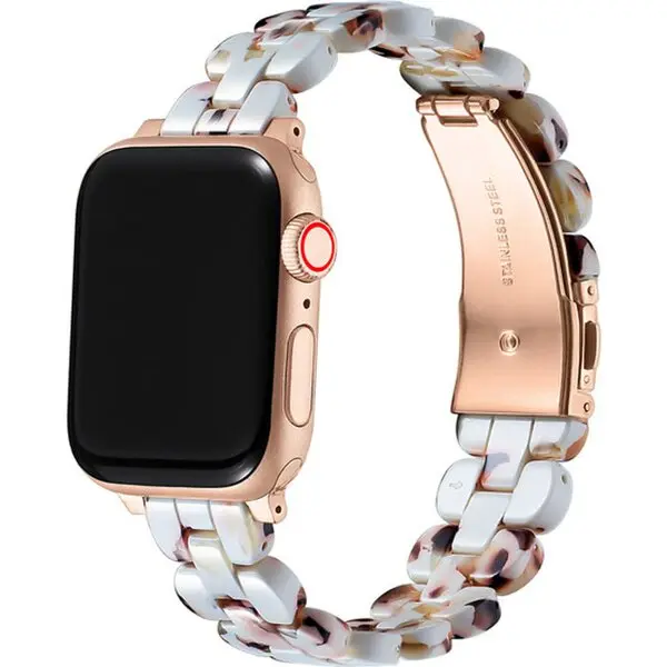 POSH TECH Resin Link Band For Apple Watch - Ivory