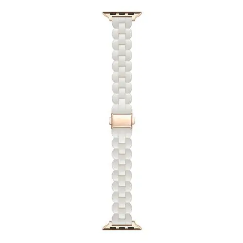 POSH TECH Resin Link Band For Apple Watch - White