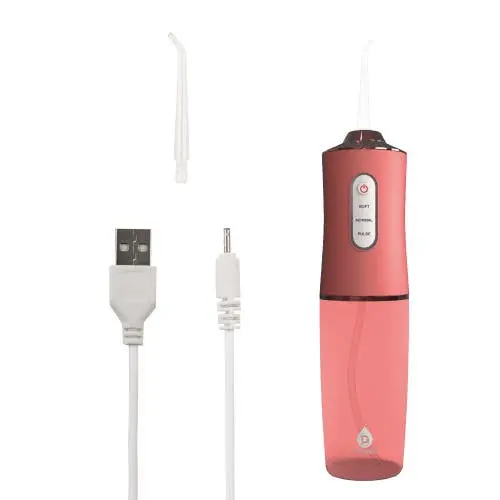PURSONIC Water Flosser For Plaque Removal - Pink