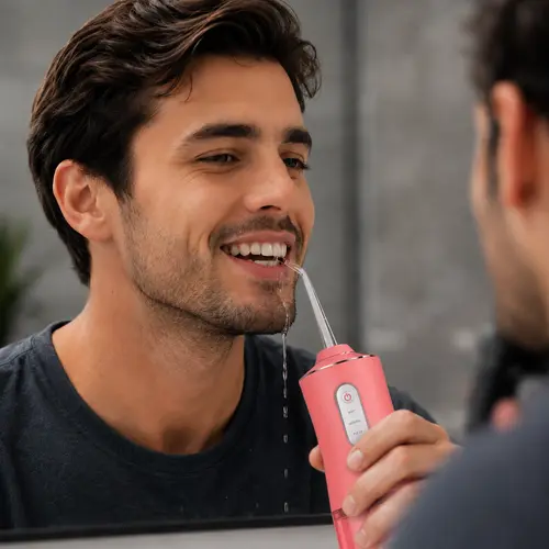 PURSONIC Water Flosser For Plaque Removal - Pink