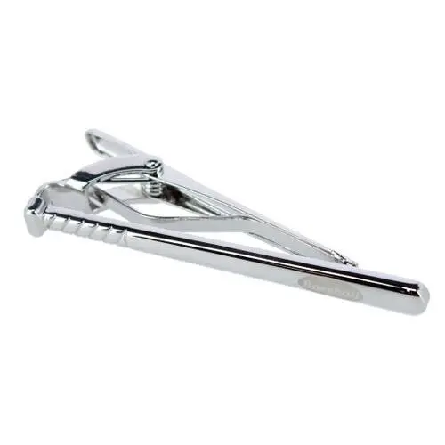 Trafalgar Home Run Baseball Bat Silver Tie Bar - Antique Silver