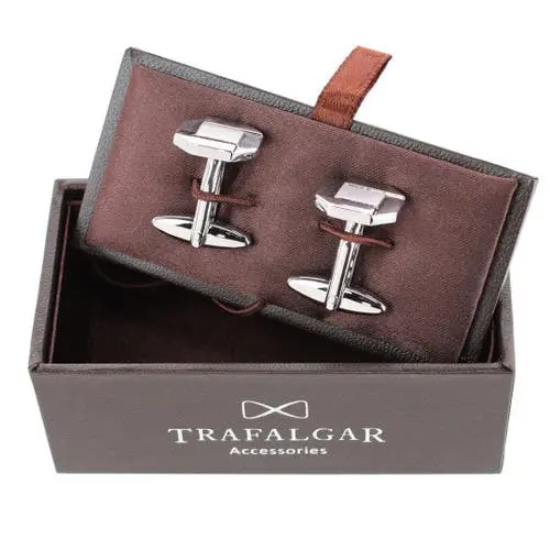 Trafalgar Octagon Detailed Cufflinks