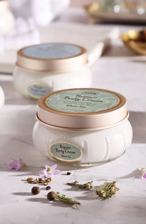 SABON Body Cream Repair Jar200ml - White Tea