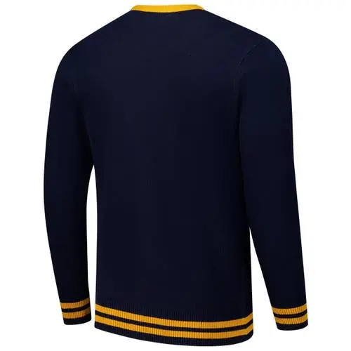 USCAPE APPAREL Michigan Wolverines Renew Knit Vintage Pullover Sweater
