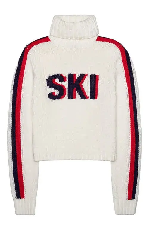 ELLSWORTH + IVEY Jade Ski Sweater - Ivory Ski