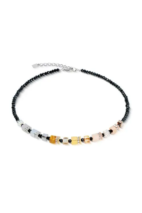 COEUR DE LION Geocube Precious Nature Necklace - Tricolor