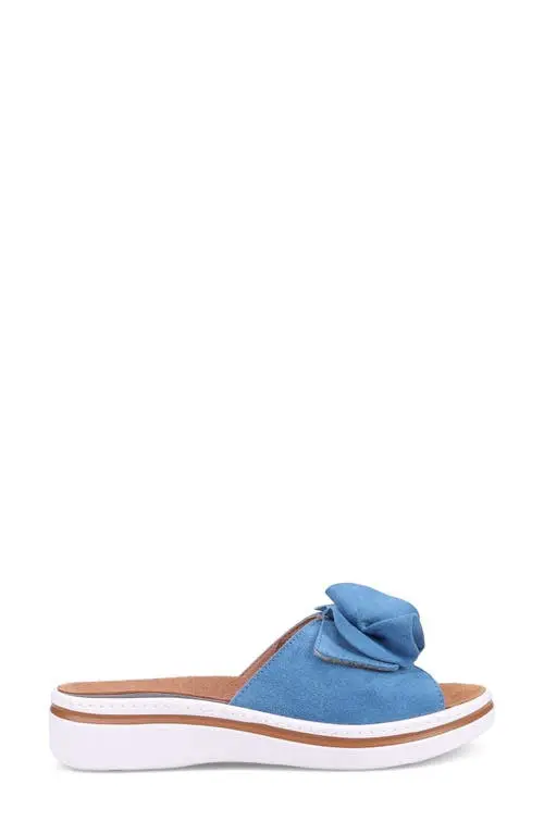 Ron White Frani Slide Sandal - Cerulean