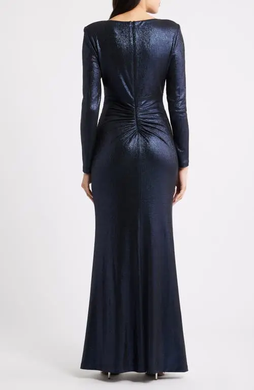 Eliza J Long Sleeve Maxi Dress