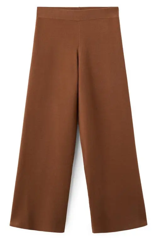 Mango Straight Leg Knit Pants