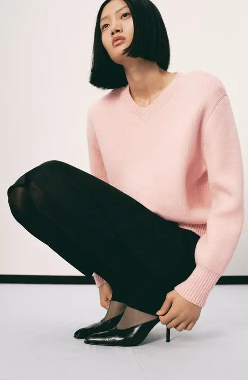 Mango V-neck Sweater