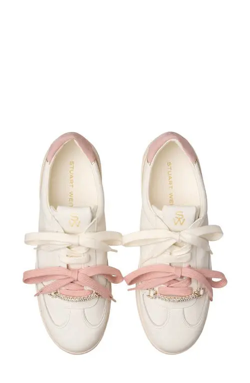 STUART WEITZMAN Colton Embellished Sneakers