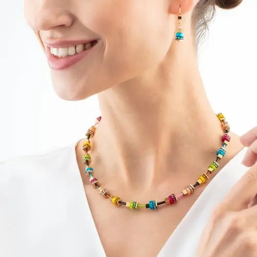 COEUR DE LION Cube Necklace