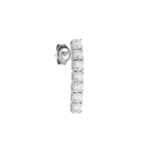SPERO LONDON Sterling Tennis Earring - Silver