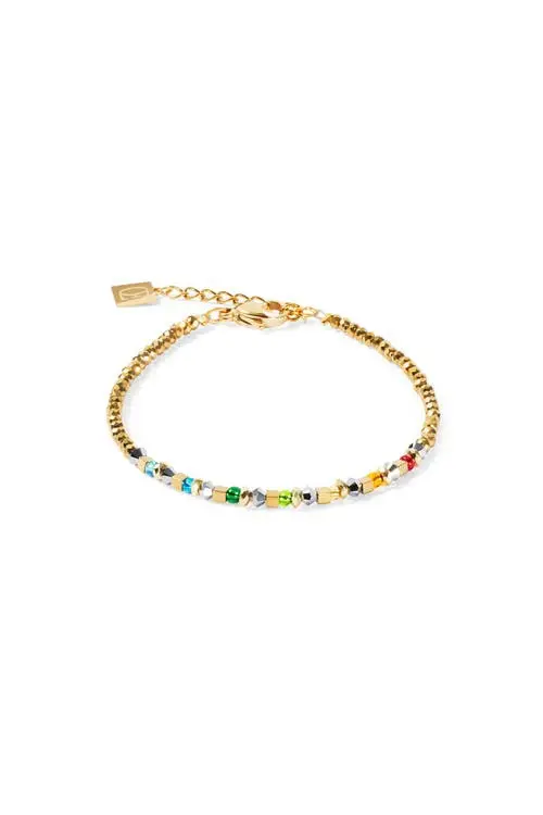 COEUR DE LION Golden Whisper Bracelet - Rainbow