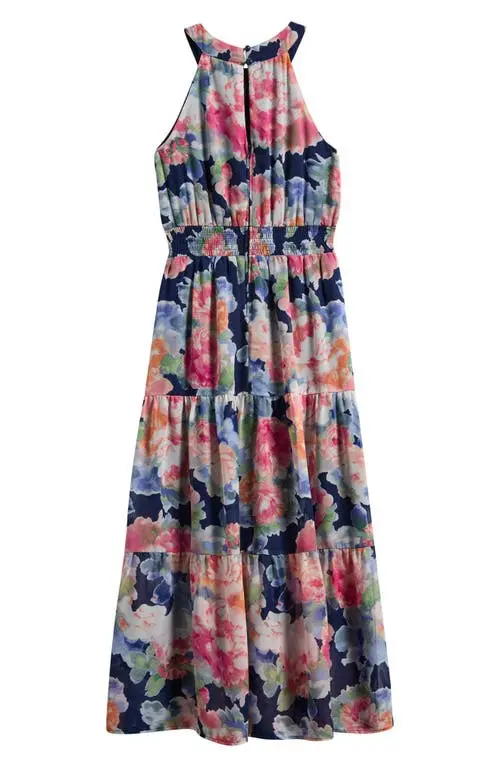 LOVE, NICKIE LEW Fit-and-flare Dress With Floral Print