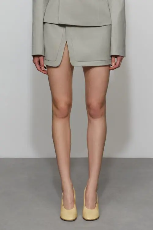 ET OCHS Smith Suiting Mini Skirt