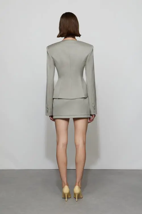 ET OCHS Smith Suiting Mini Skirt
