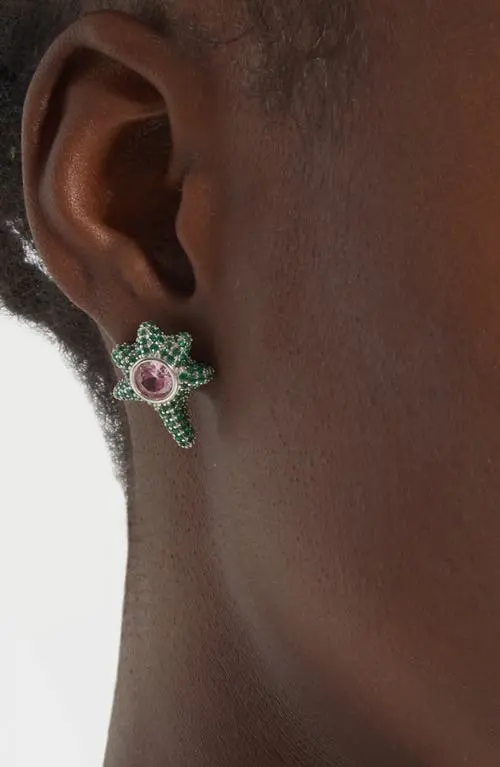 Collina Strada Coral Stud Earrings