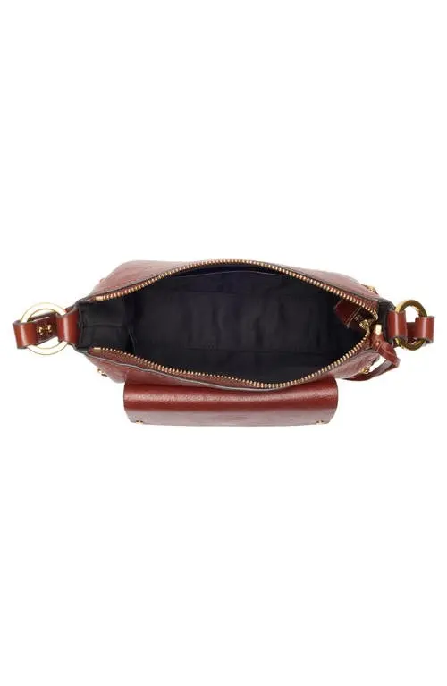 Rebecca Minkoff Mini M.a.b. Leather Shoulder Bag - Sienna