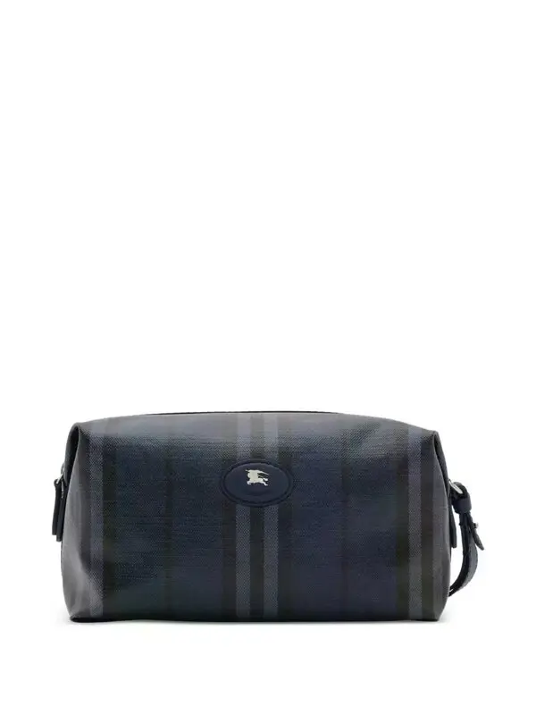 Burberry Highlands Travel Pouch - Blue
