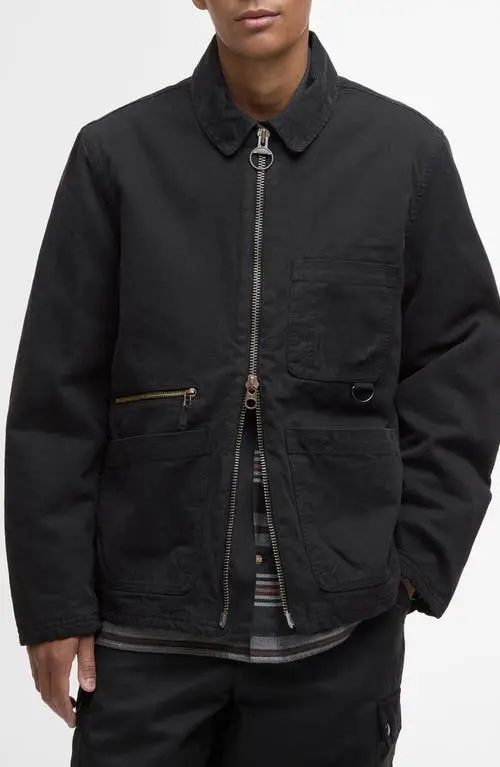 Barbour Cove Casual Cotton Jacket - Black