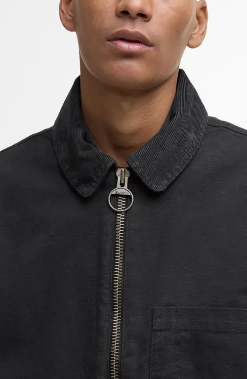 Barbour Cove Casual Cotton Jacket - Black