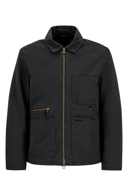 Barbour Cove Casual Cotton Jacket - Black