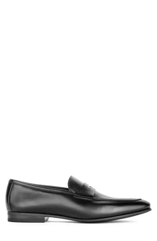 To Boot New York Keats Penny Loafer - Black