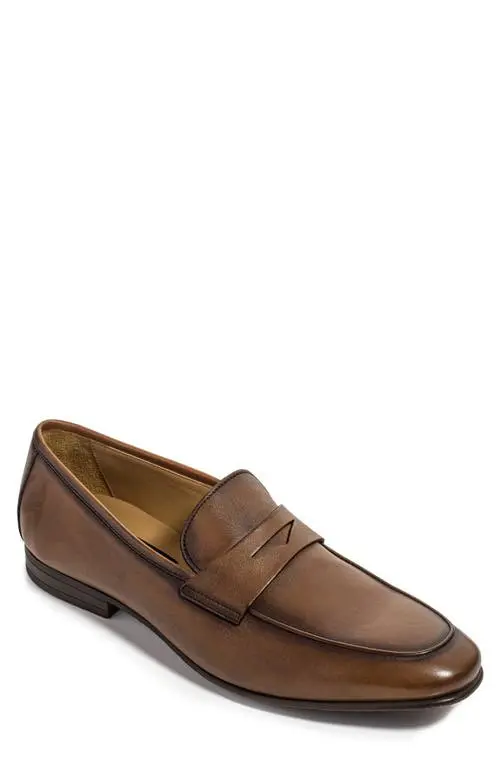 To Boot New York Keats Penny Loafer - Cognac