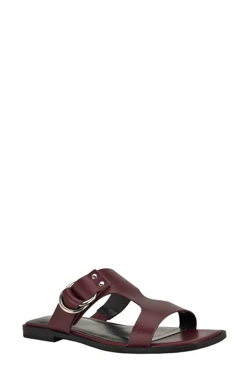 Calvin Klein Meritt Slide Sandal - Dark Red 600