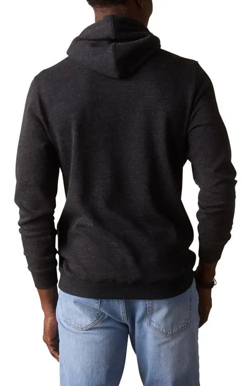 THE NORMAL BRAND Stretch Fleece Pullover Hoodie - Phantom