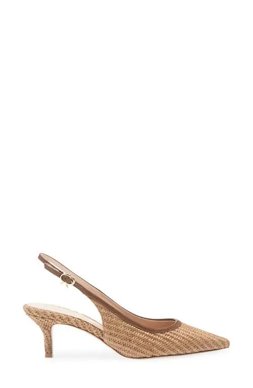 GIANVITO ROSSI Pointed Toe Slingback Pump