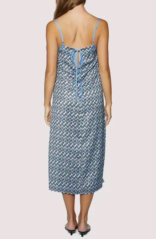 LOST + WANDER Printed Midi Dress