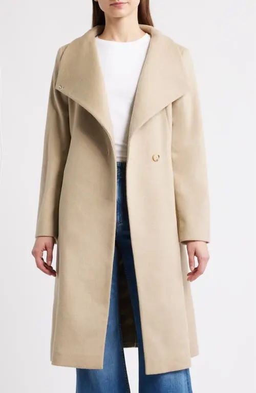 BOSS Wool And Cashmere Belted Coat