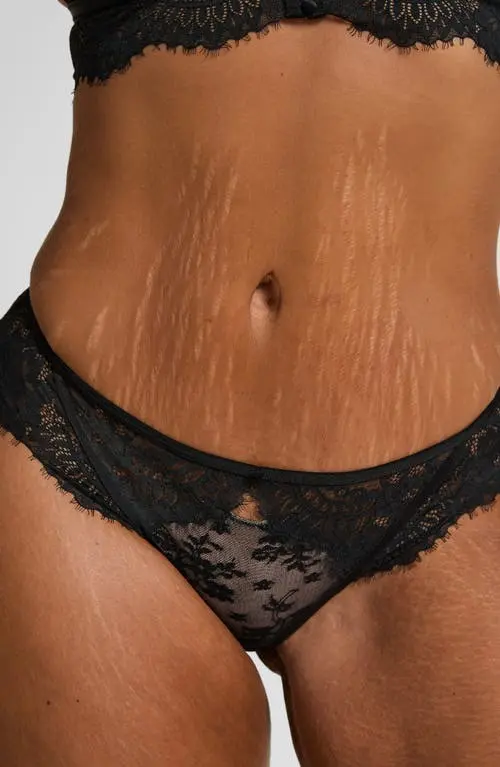 Hunkemoller Lou Brazilian Briefs - Caviar