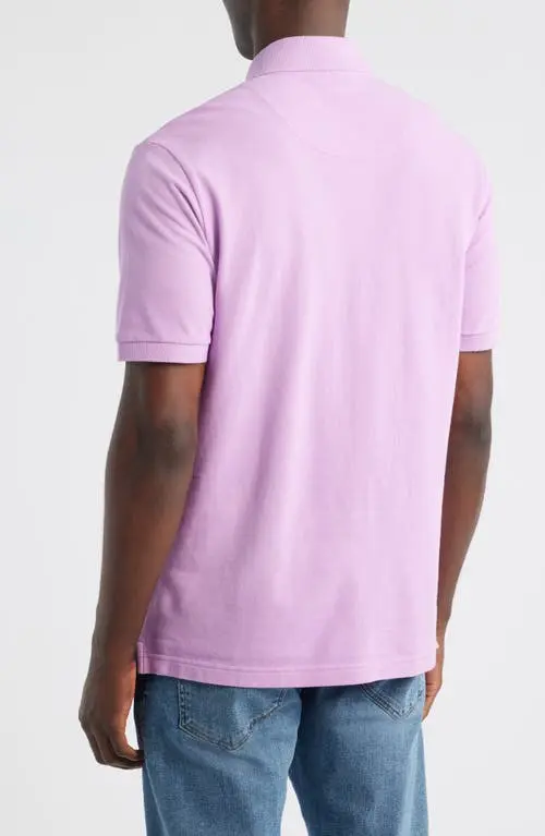 Etro Roma Solid Cotton Piqué Polo - Viola