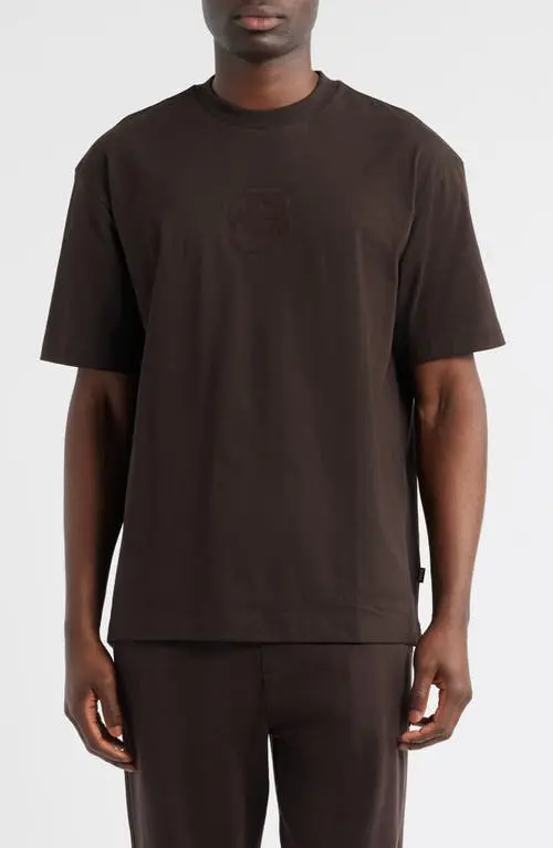 BOSS Tames Crewneck T-shirt - Dark Brown