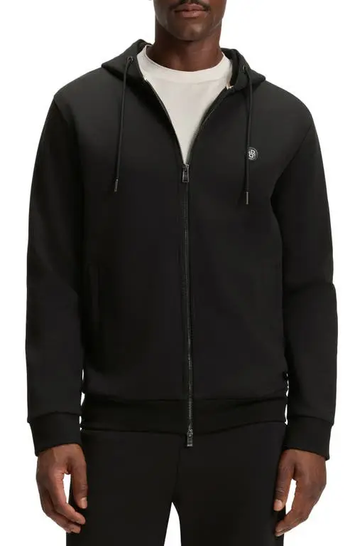 BOSS Spence Zip Hoodie - Black